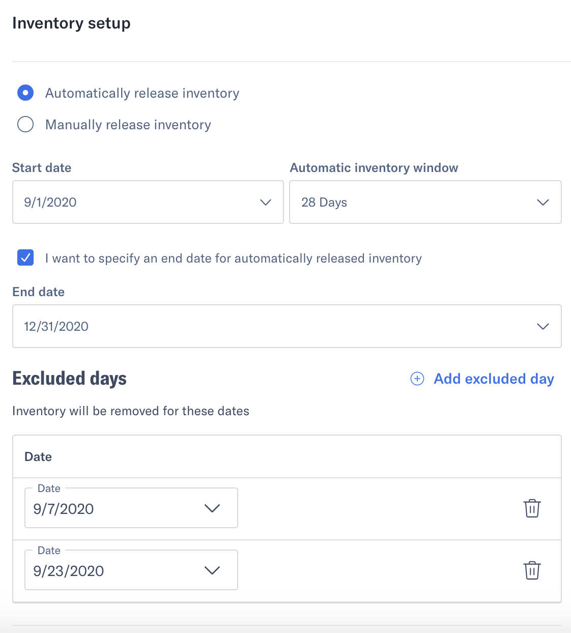 Setting Up To Go Inventory – Tock